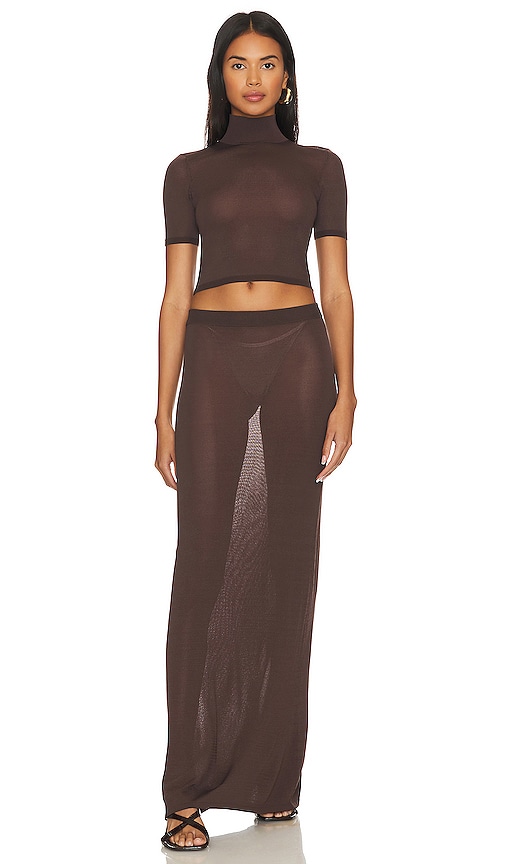 L'ACADEMIE Hadi Maxi Skirt